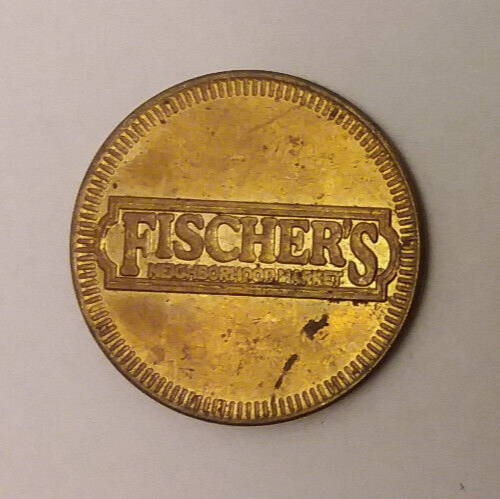 Fischer's Market Car Wash New Braunfels, TX Mat Cleaning Token 25mm | eBay