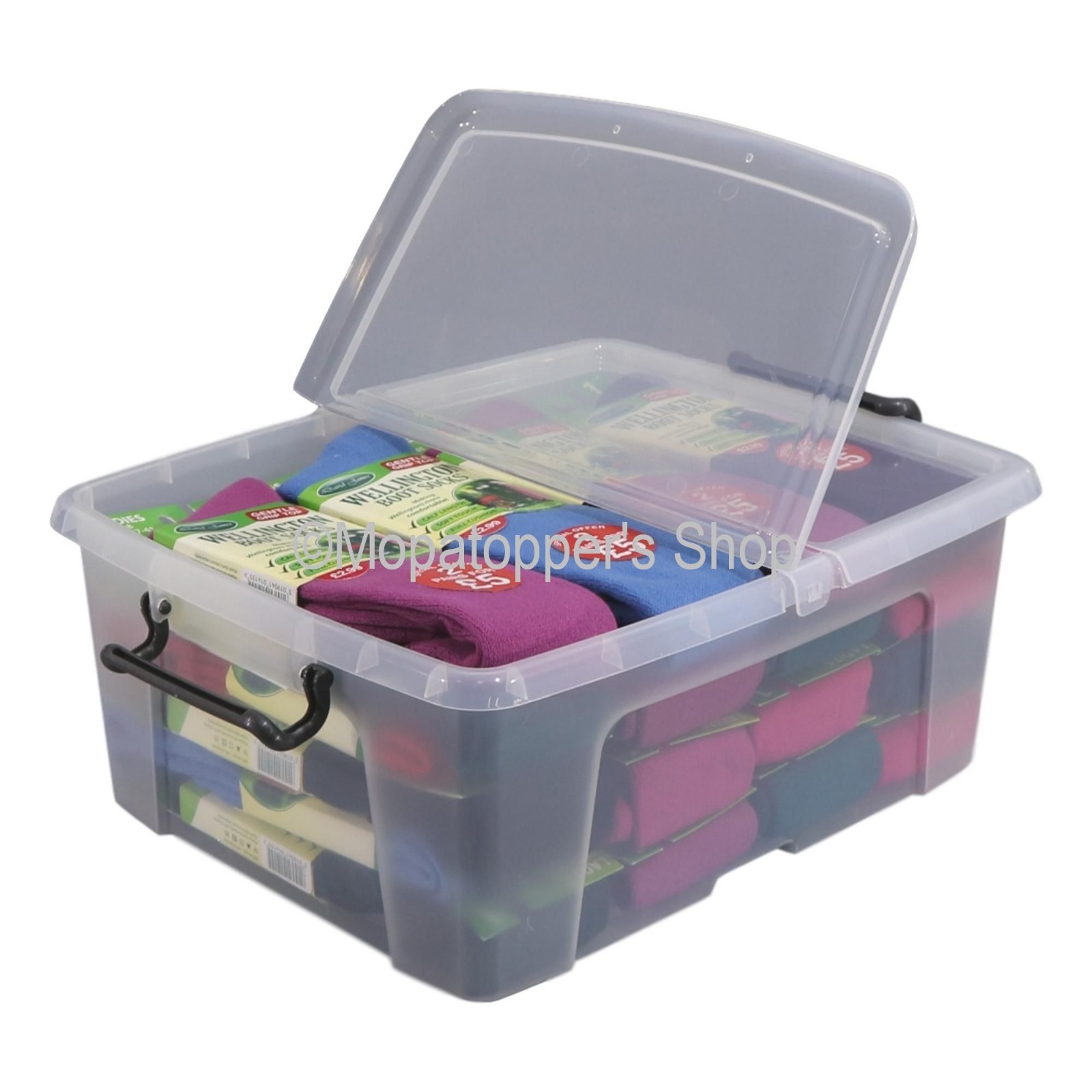 British Made Smart Box Clear Plastic Storage Boxes With Lids - Choice ...