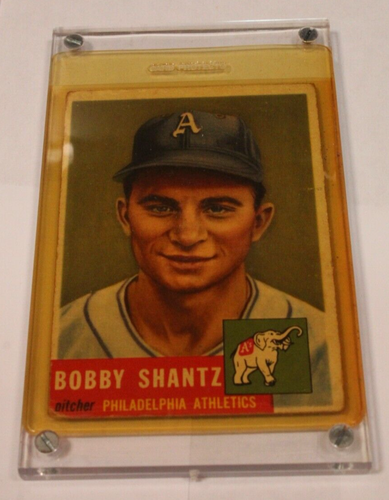 1953 Topps Bobby Shantz Philadelphia Athletics Baseball Card | eBay