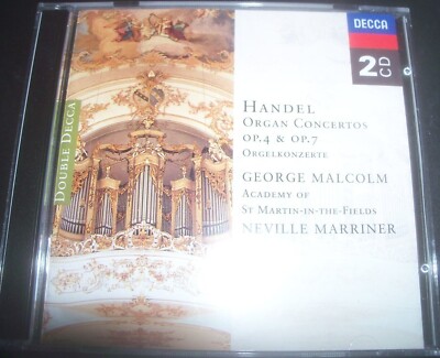 Händel/Handel George Malcolm, Organ Concertos, Op. 4 And Op. 7 2 CD ...
