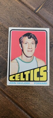 1972-73 TOPPS CARD JOHN HAVLICEK BOSTON CELTICS OHIO STATE HALL OF FAME ...