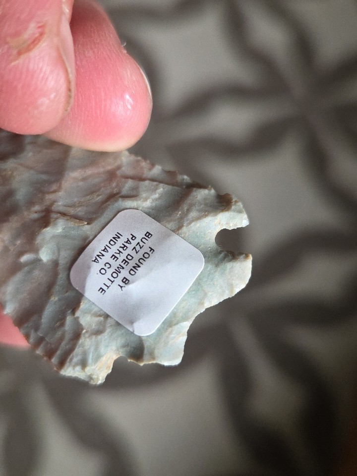 AUTHENTIC INDIANA ARROWHEADS INDIAN ARTIFACTS STONE TOOLS NICE POINTS | eBay