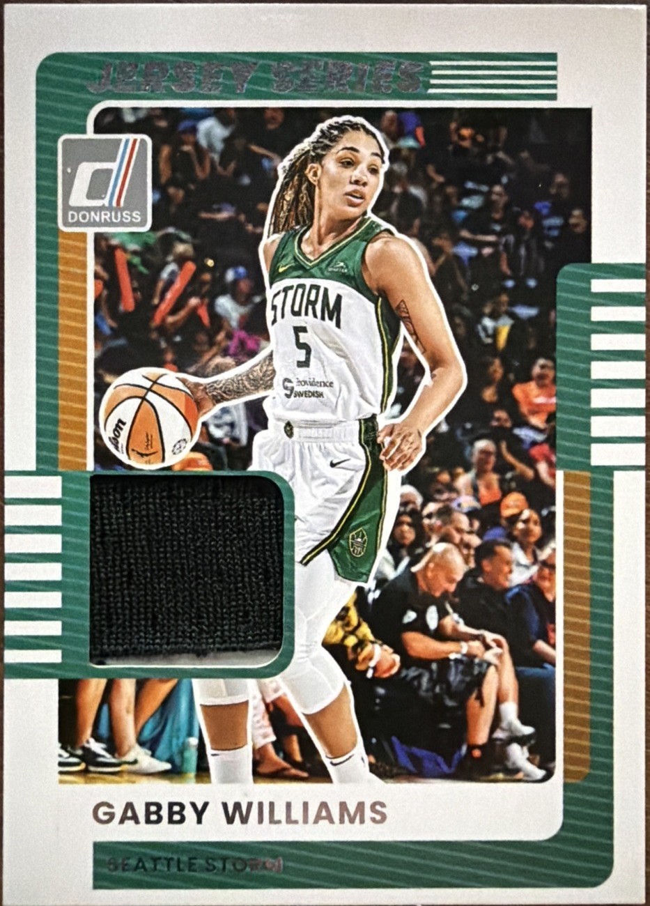 2025 Panini Donruss WNBA - Jersey Series Gabby Williams #47 (MEM) for ...