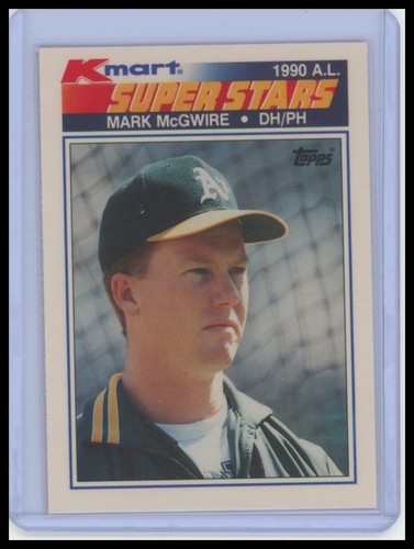 1990 Topps Kmart Super Stars #32 Mark McGwire | eBay