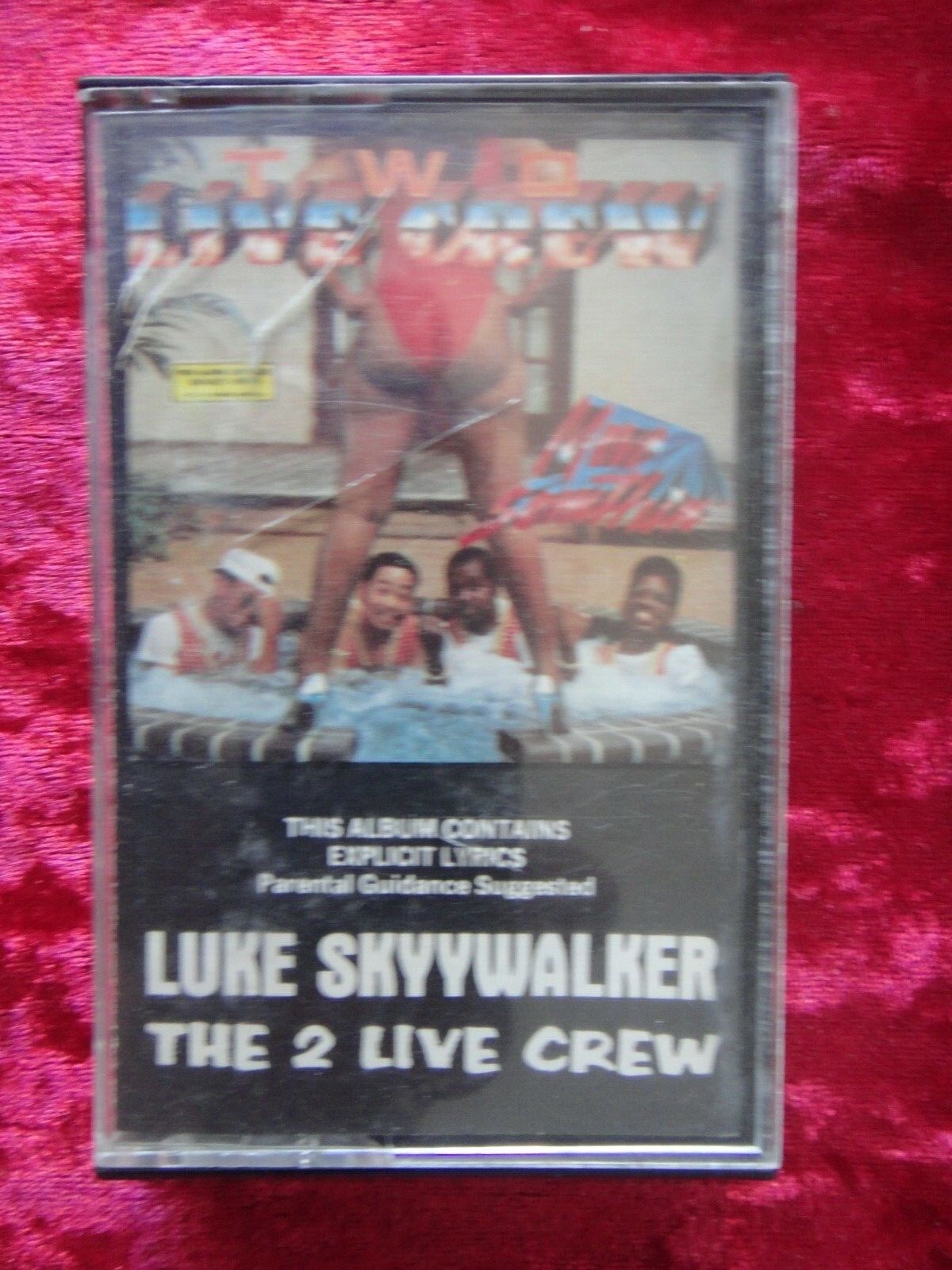 LUKE SKYYWALKER "THE 2 LIVE CREW" CASSETTE ALBUM FULL LENGTH CLASSIC ...