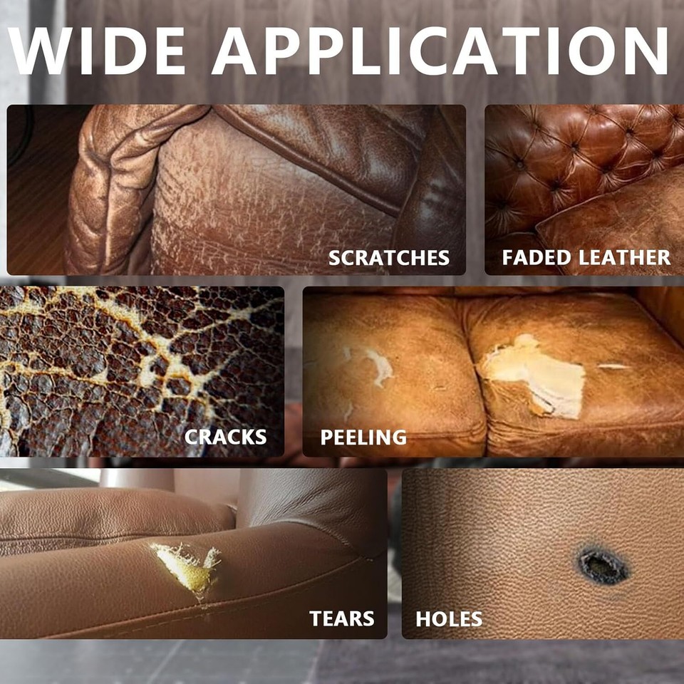 Dashboard Repair Kit Car Vinyl Dash Leather Cracked Furniture Kit Crack ...