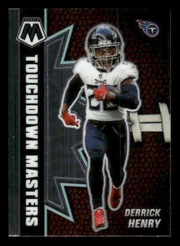 2021 Panini Mosaic #TM-3 Derrick Henry Touchdown Masters Tennessee ...