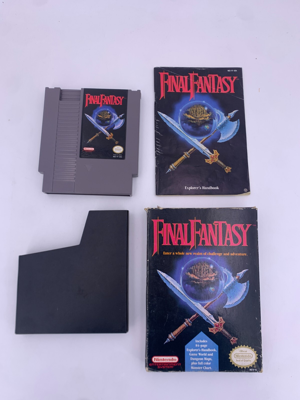 Final Fantasy (Nintendo Entertainment System, NES, 1990) Game, Box and ...