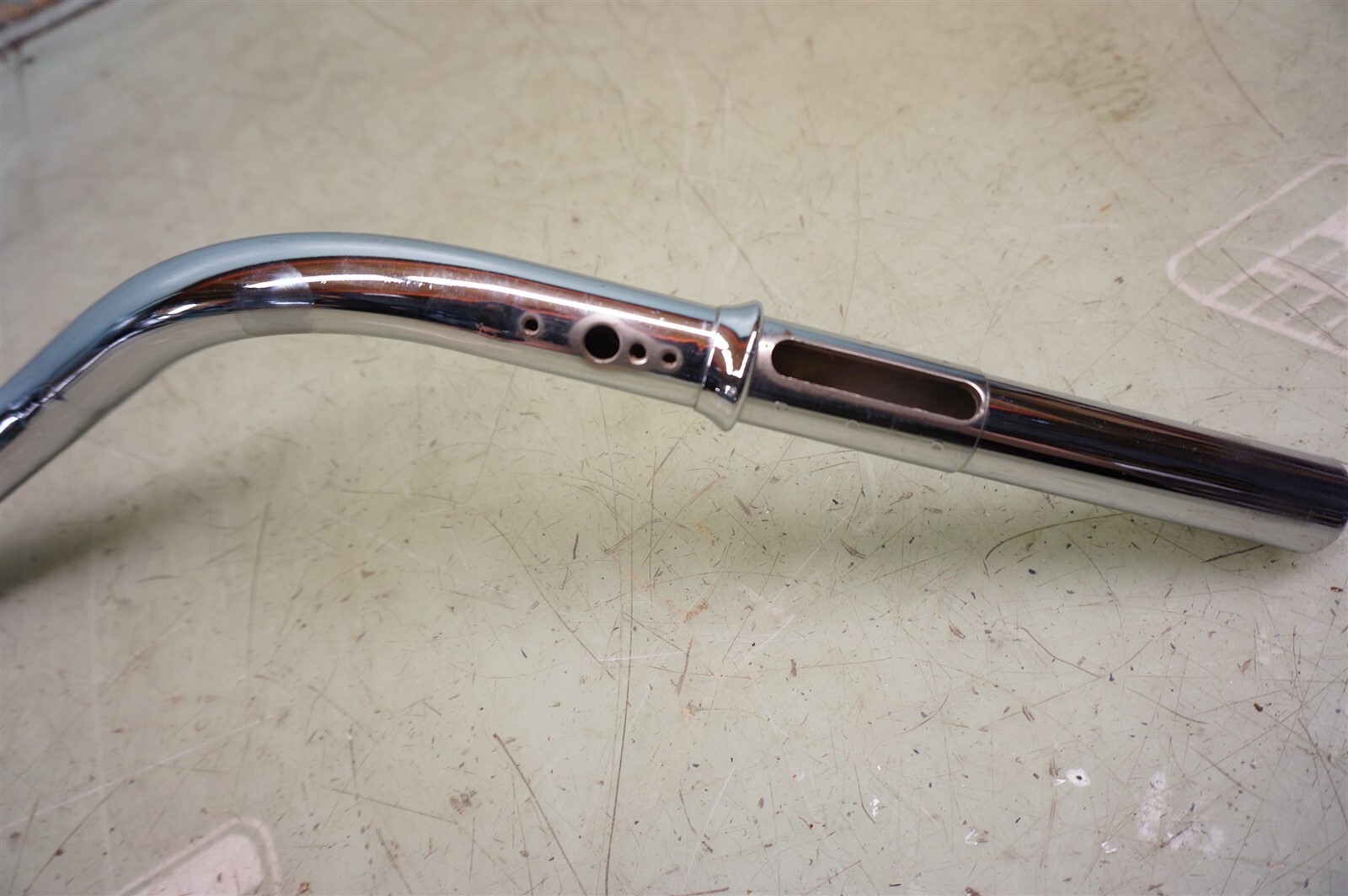 Harley Davidson Knucklehead Flathead Inline Springer Handlebars Chrome ...