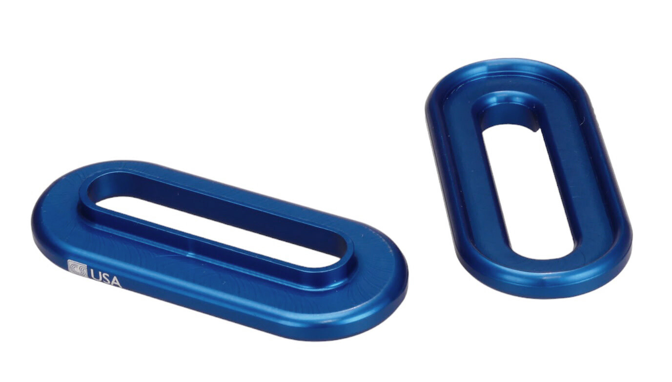 Chop Saw 1/2" OVERSIZED aluminum bicycle drop out dropout savers DARK ...