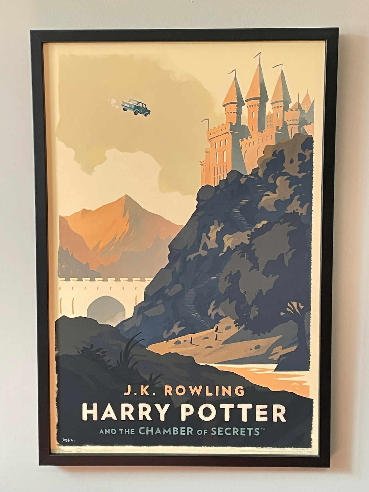 Olly Moss HARRY POTTER Complete Set Matching # Poster Ltd Ed Print ...