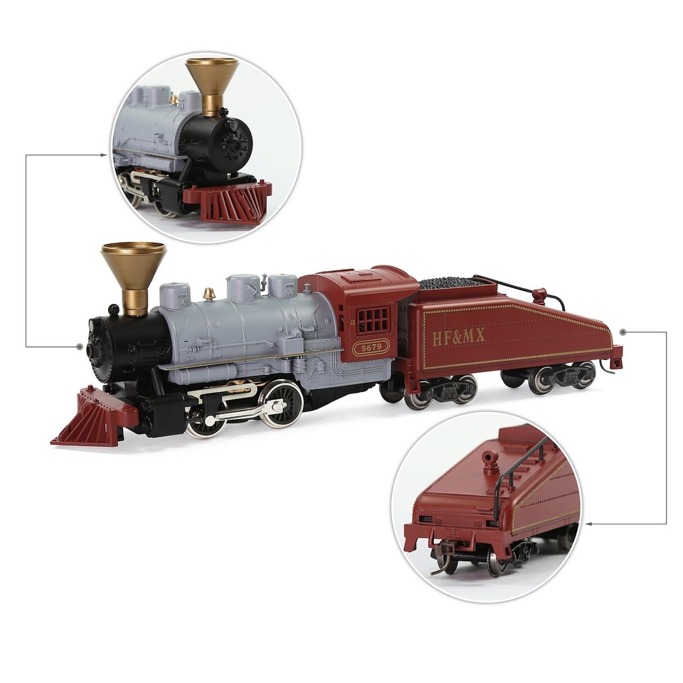 1 Unit Evemodel Train HO Scale 1:87 Model Railroad Steam Locomotives ...