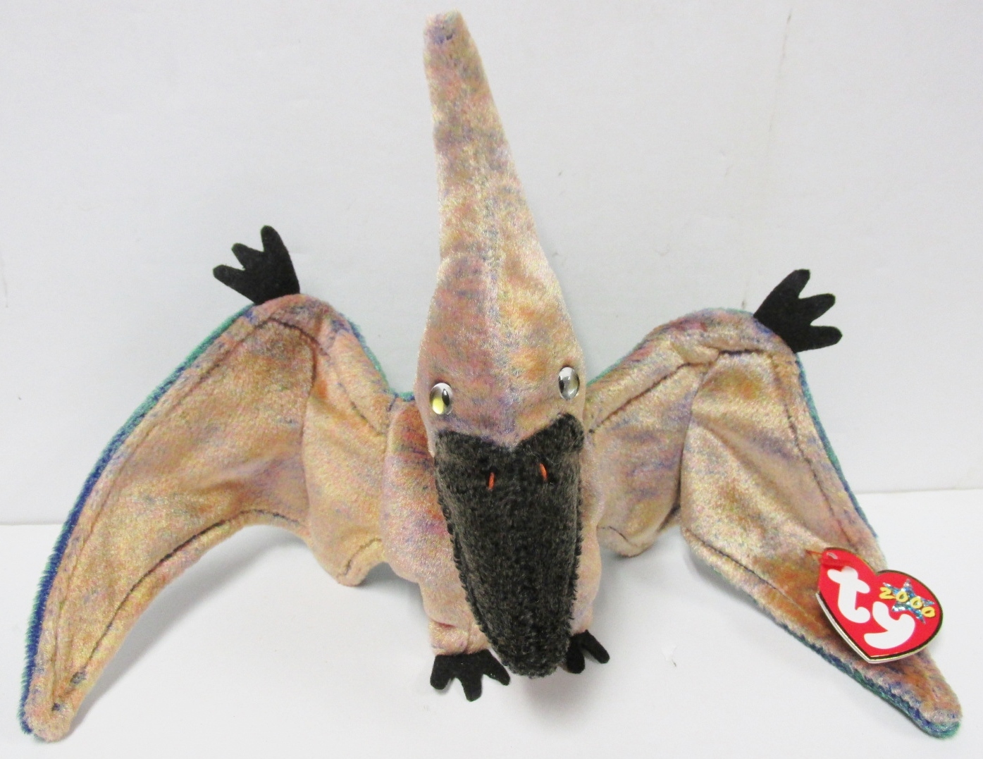 TY Beanie Baby "Swoop" Pterodactyl Brand New Pristine Fabric & Tags ...