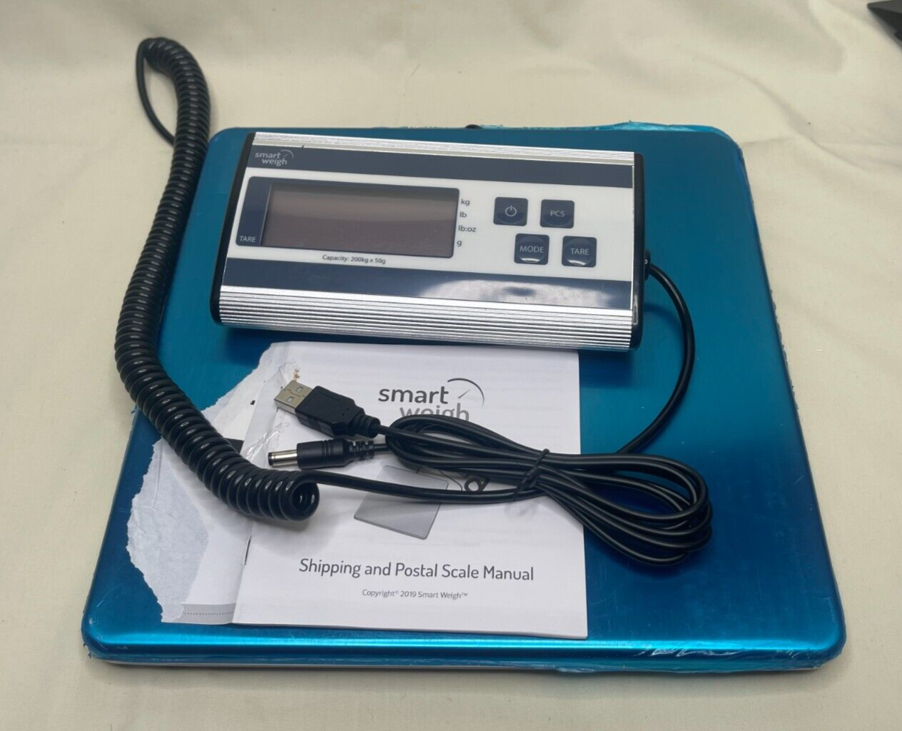 Smart Weigh ACE200 Heavy Duty Stainless Steel Postal Scale - 440lbs ...