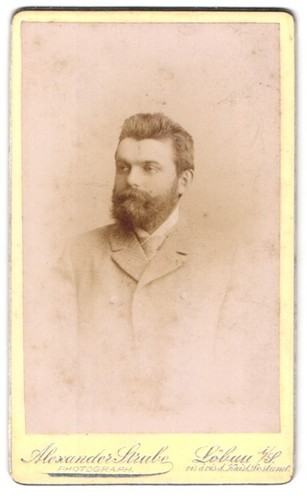 Photograph Alexander Strube, Löbau I. S., Poststrasse 309 B, Bourgeois ...