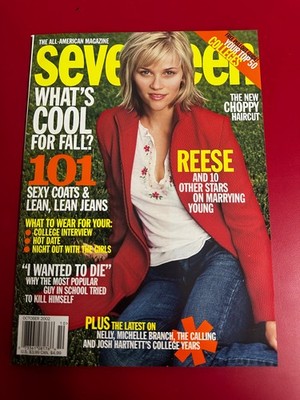 Seventeen Magazine October 2002 Reese Witherspoon Fall Fashion Tips | eBay