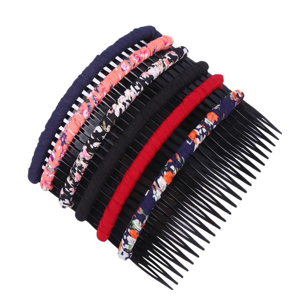 6 Pcs Decorative Hair Combs for Women Girls Bang Styling Elegant ...