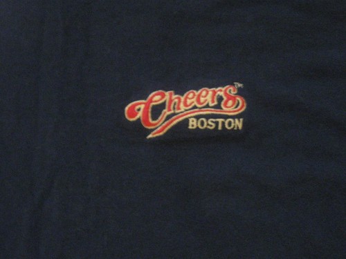Cheers Boston 2XL tee shirt Navy Blue NBC 80s sitcom 100% cotton | eBay