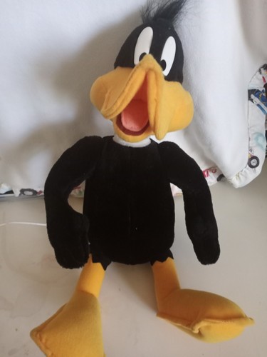 Talking Daffy Duck Plush Looney Tunes Play by Play 1998 | eBay