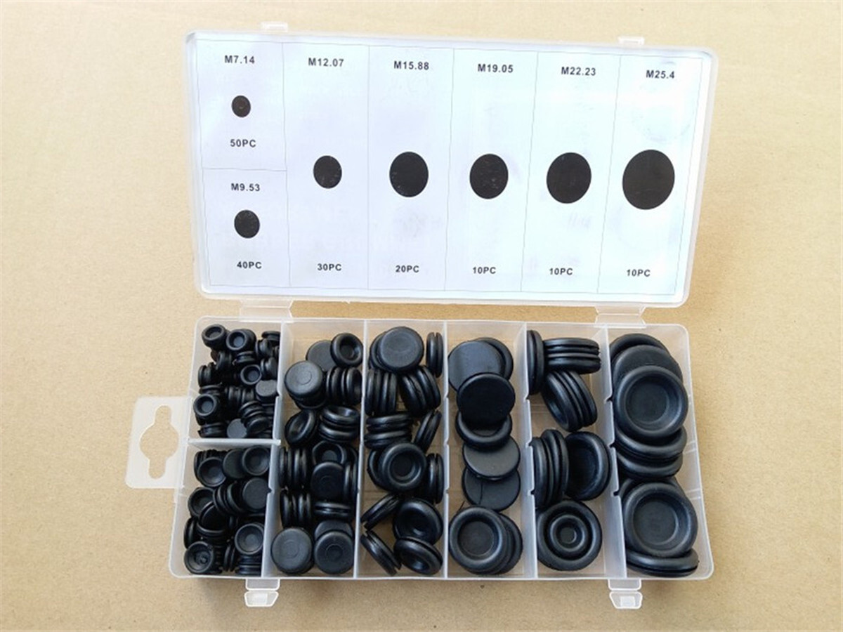 170x Rubber Grommet Gasket Assortment Set Car Firewall Hole Plug Wiring ...