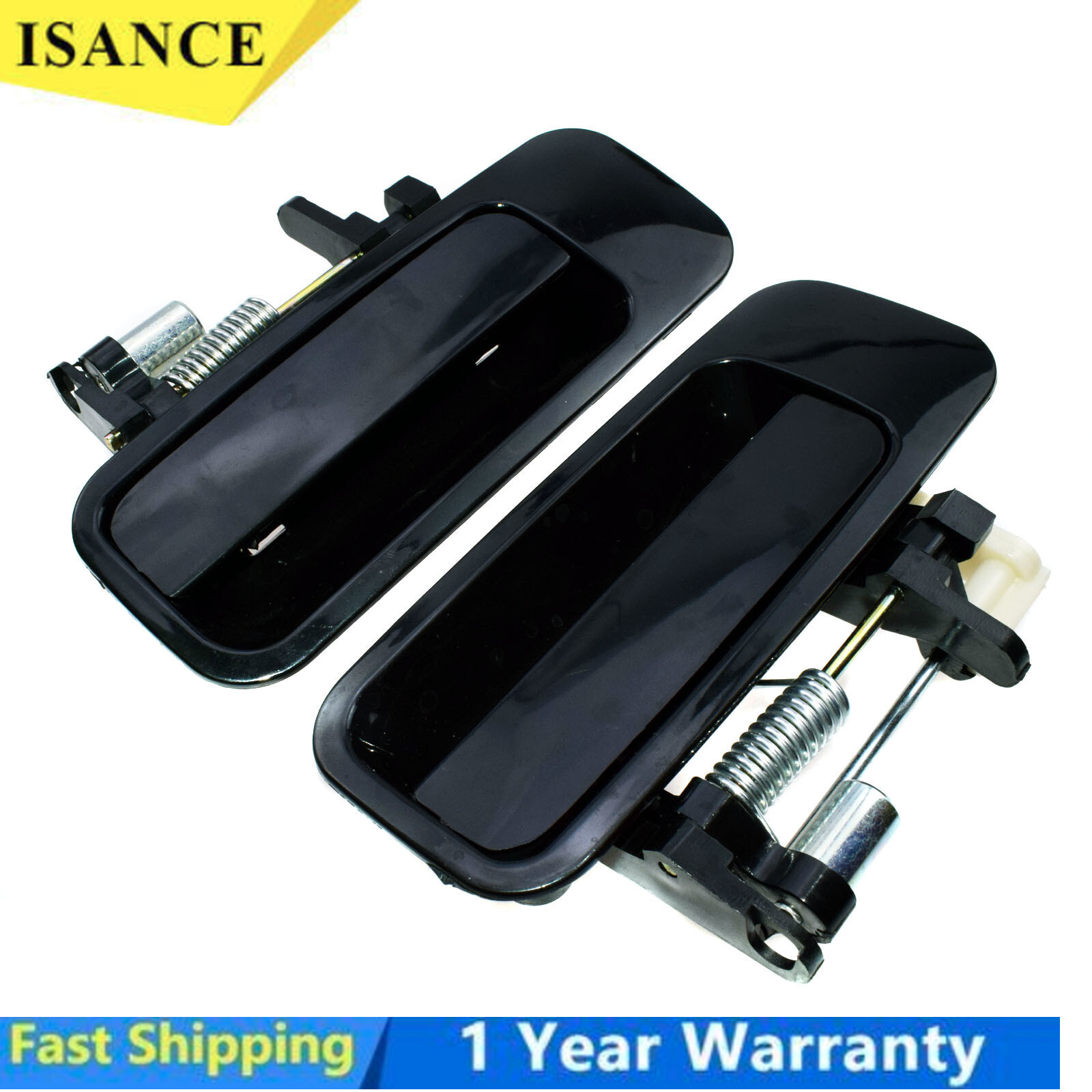 Black Rear Left Right Outside Door Handle for Toyota Camry 1997-2001 ...