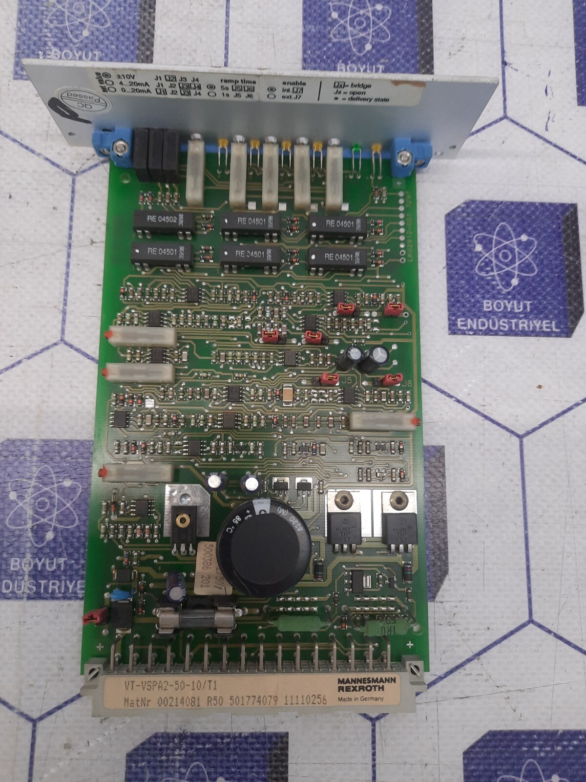 VT-VSPA2-50-10/T1 R900214081 REXROTH AMPLIFIER CARD | eBay