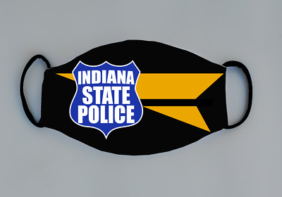 Indiana State police Reusable Face Mask LEO Trooper Deputy Sheriff IN ...