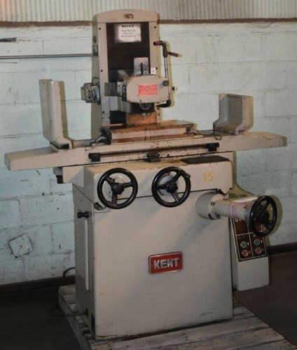8" x 18" KENT "KGS250" HAND-FEED SURFACE GRINDER w/MAG CHUCK - COOLANT ...