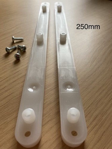 PLASTIC DRAWER RUNNERS 250mm. Price Is per pair. | eBay