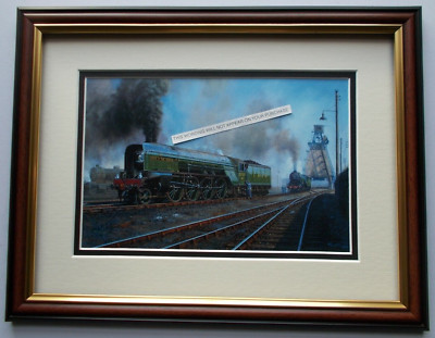 RAILWAY PRINT BY MALCOLM ROOT FRAMED (HH) | eBay