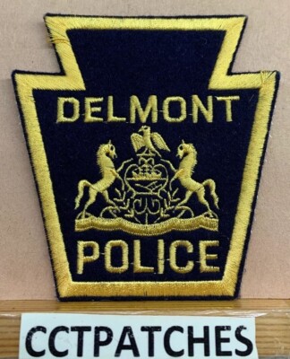 DELMONT, PENNSYLVANIA POLICE (KEYSTONE) FELT SHOULDER PATCH PA | eBay