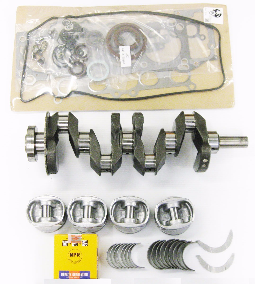 Nissan 2.5 QR25DE Crankshaft with Rebuilt Engine Kit 2002 to 2006 | eBay