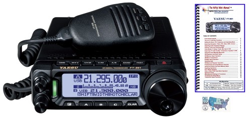 Yaesu FT-891 HF/6M Mobile Transceiver with Nifty! Accessories Mini ...