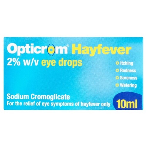 OPTICROM HAYFEVER 2% W/V EYE DROPS 10ML | eBay UK