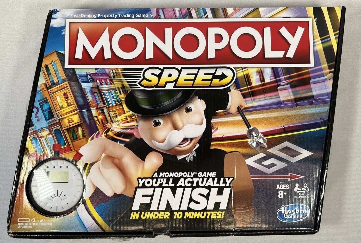 Monopoly SPEED Board Game, Play in Under 10 Minutes, Fast-Playing New ...