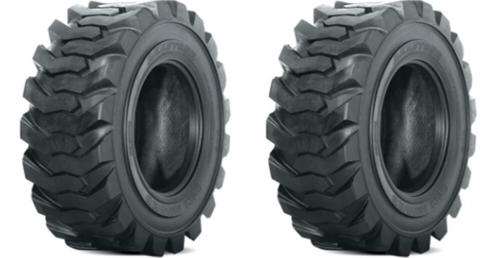 Buy 2 NEW 27X10.50-15 Skid Steer Tires-27X10.5-15-8 Ply-for Bobcat and ...