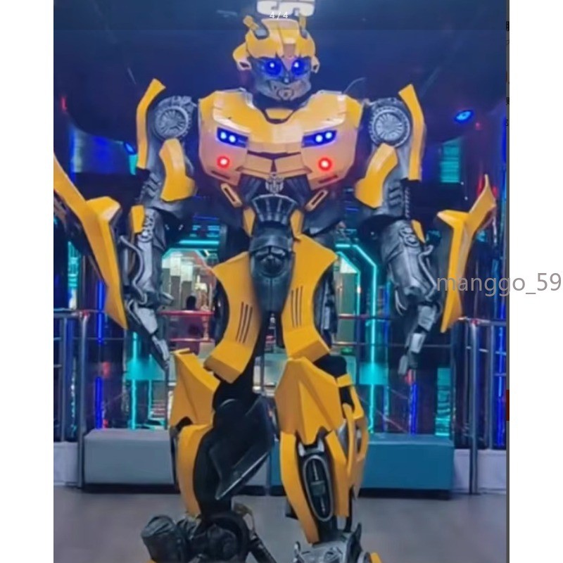 Bumblebee Wearable Robot Eva Armor Doll Costume Cosplay 1：1Real Person ...