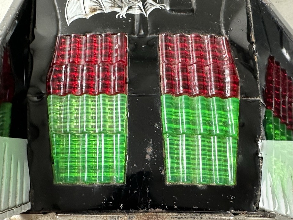 VTG 1960s Batman Robin Battery Operated Toy Car ALPS DARK KNIGHT ...