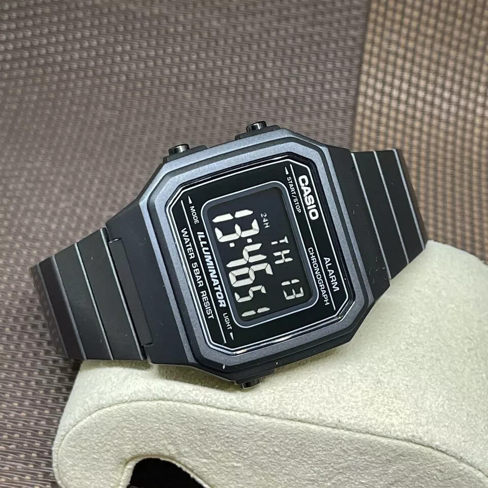 Casio B650WB-1B Black Stainless-Steel Quartz Fashion Watch | eBay
