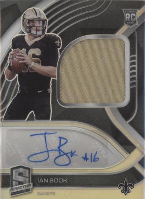 2021 Panini Spectra - Rookie Patch Autographs Ian Book #241 /125 (AU ...