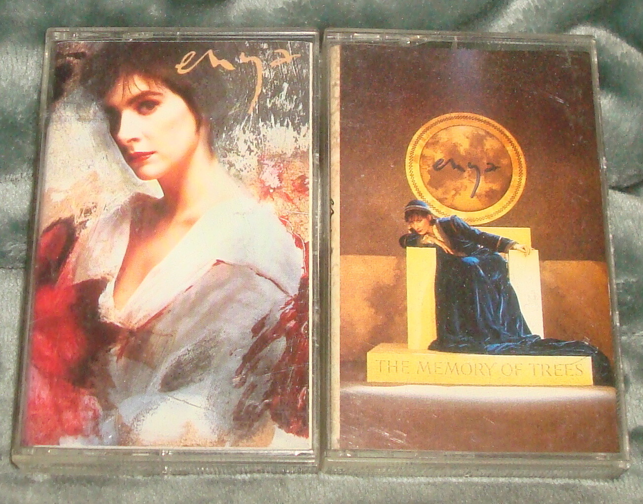 2 ENYA CASSETTE TAPES 1988 WATERMARK 1995 THE MEMORY OF TREES 80s 90s ...