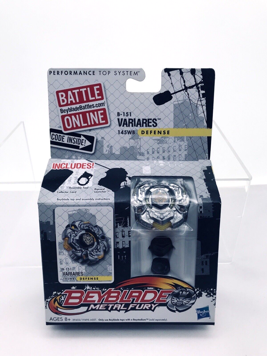 Beyblade Metal Fury Variares Hasbro