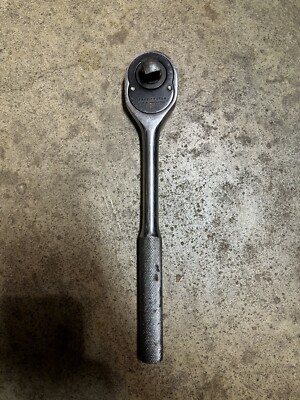 Vintage Proto Professional 5449 Ratchet 1/2" Drive w Knurled Handle 10 ...