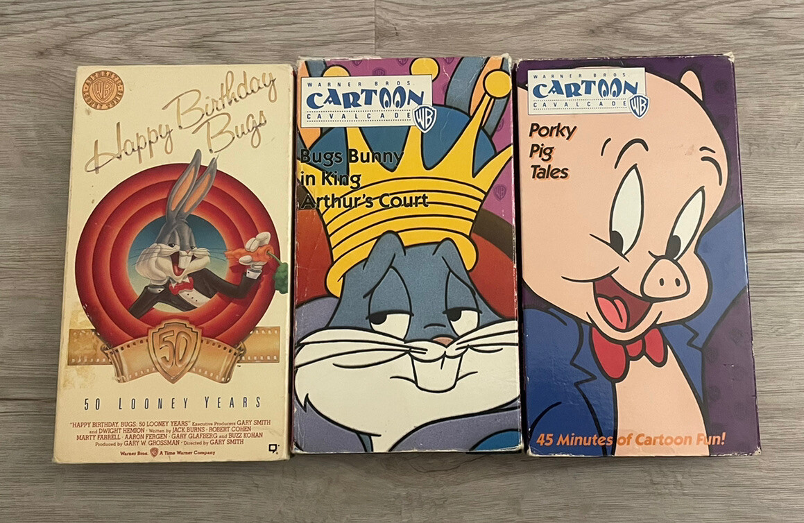 Looney Tunes VHS LOT Happy Birthday Bugs | Grelly USA