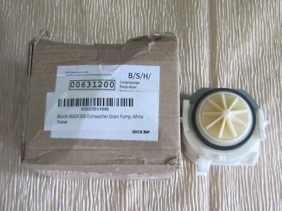 New--Open Box--Bosch Dishwasher Drain Pump---00631200 | eBay