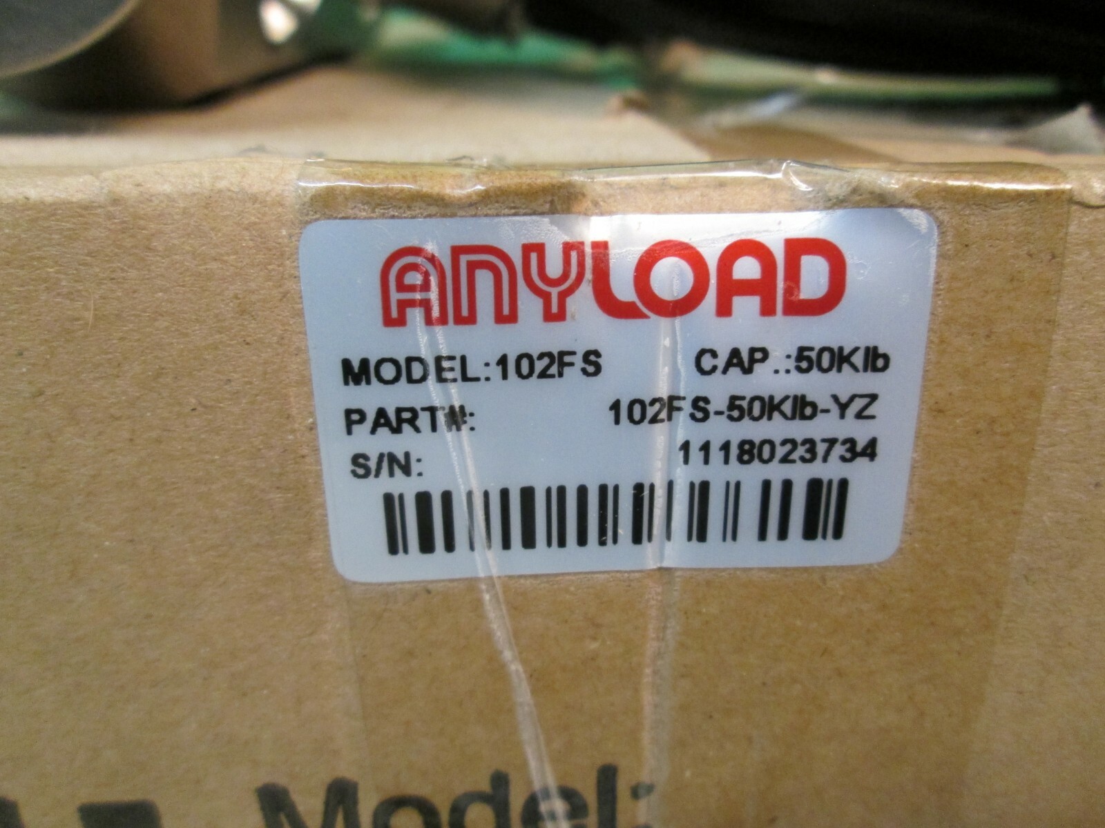 AnyLoad 102FS Stainless Steel Double Ended Beam Load Cell 50K LB ...