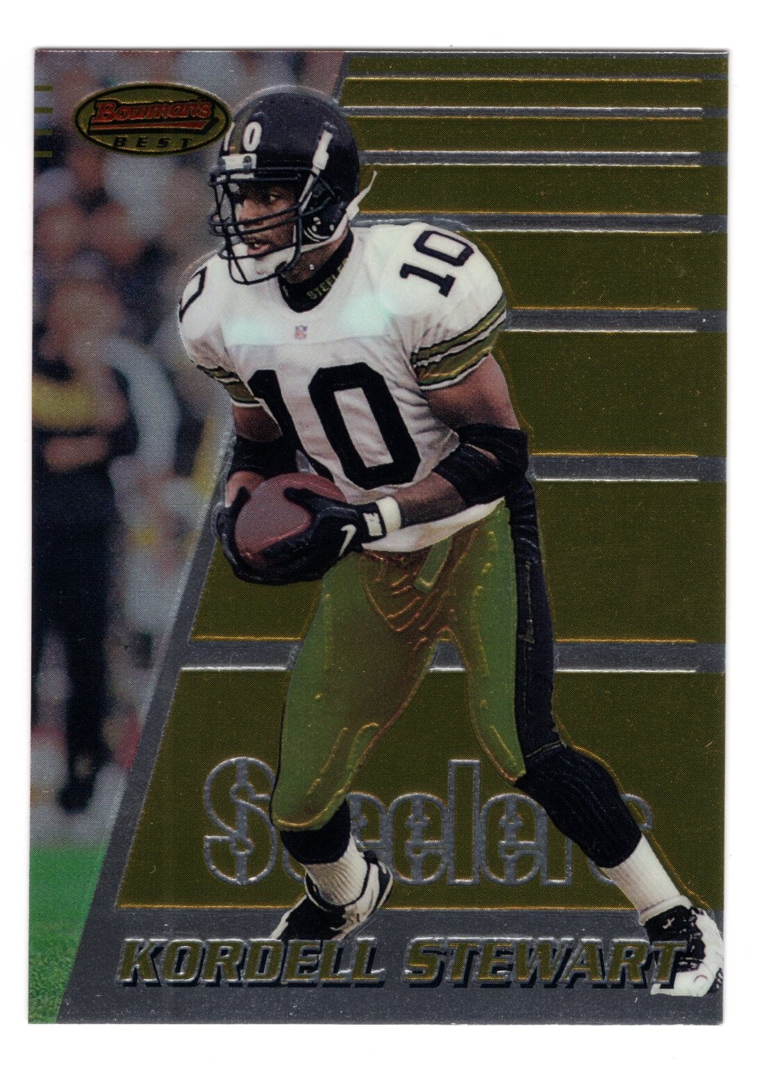 1996 BOWMAN'S BEST KORDELL STEWART CARD #2 **NM-MT** PITTSBURGH ...