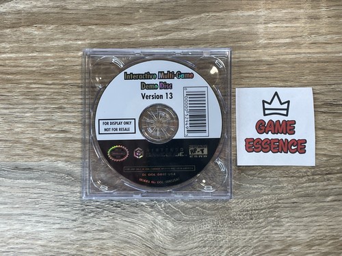 Interactive Multi-Game Demo Disc Version 13 Nintendo Gamecube Loose ...