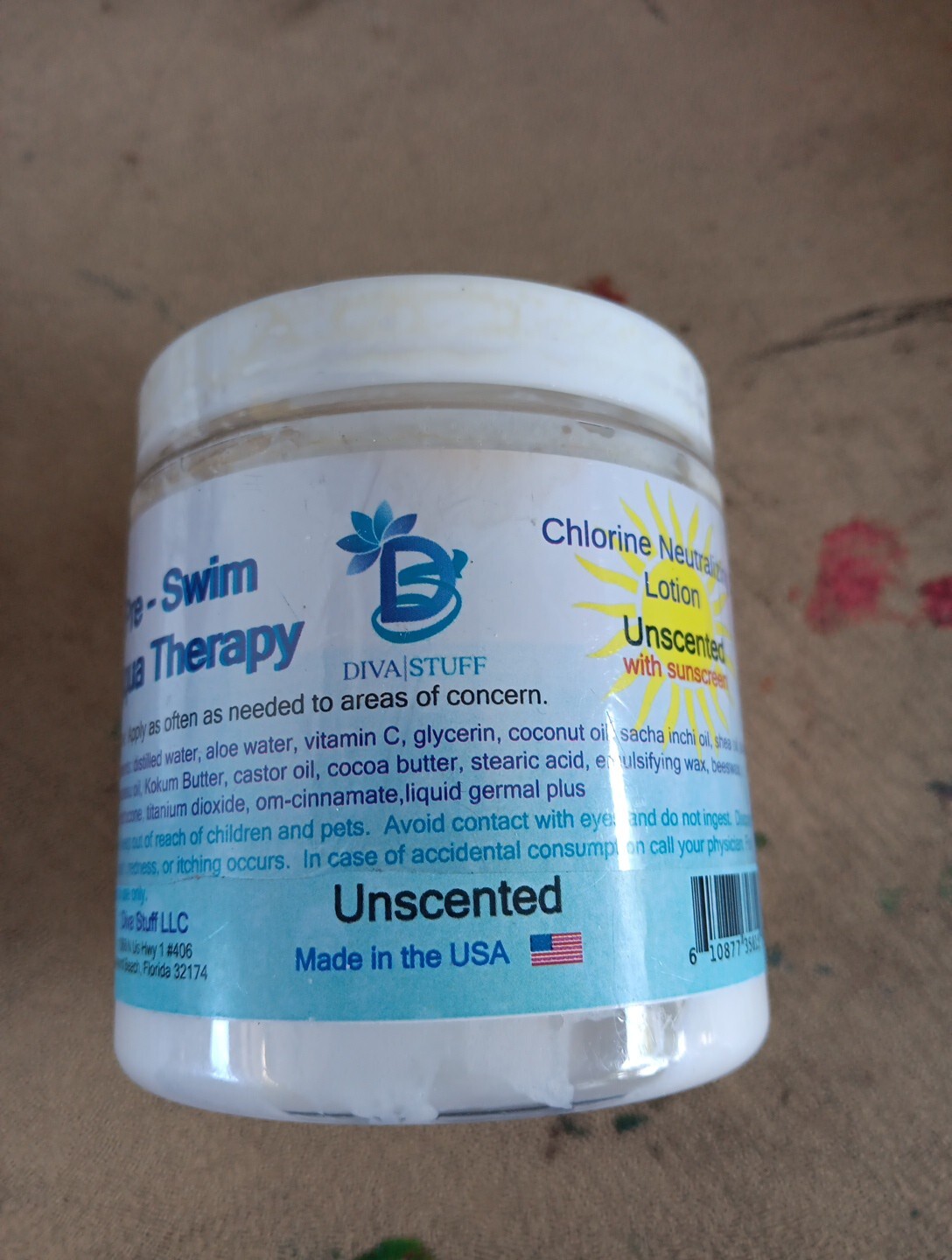 Pre-Swim Aqua Therapy,Chlorine Neutralizing Body Lotion,Protects ...