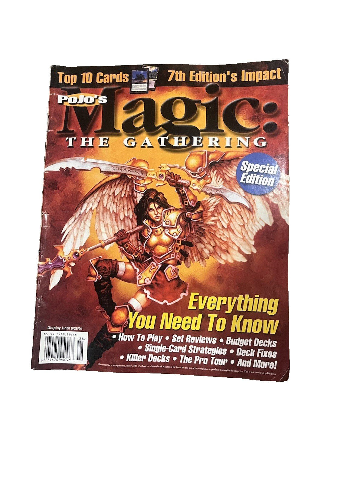 Pojo’s Magic: The Gathering Special Edition 2001 – Strategy & Collector ...